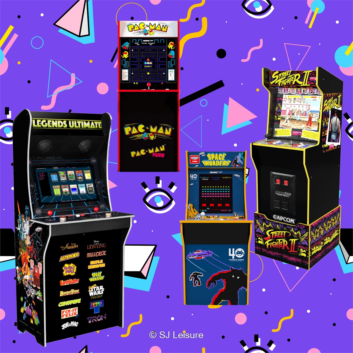 Arcade Games - Bouncy Castle Hire | Inflatable & Fun Product Hire in St ...