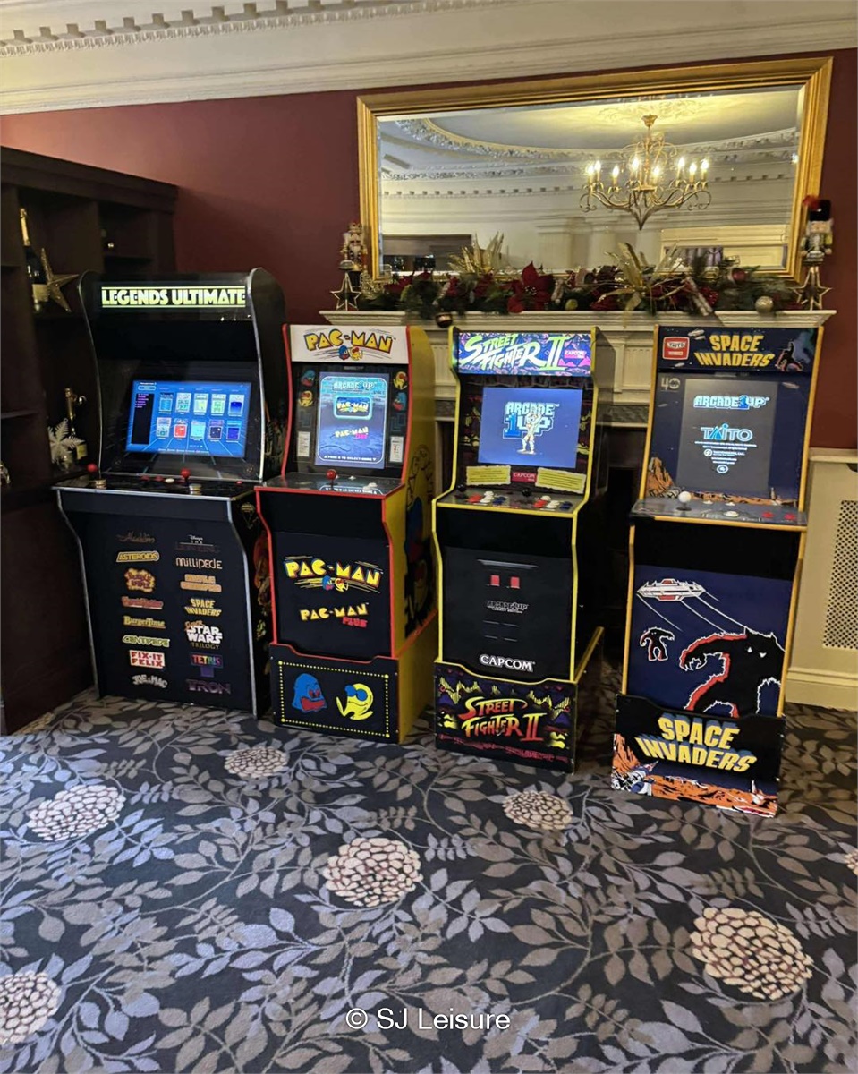 Mega Retro Arcade Games Package - Bouncy Castle Hire | Inflatable & Fun ...