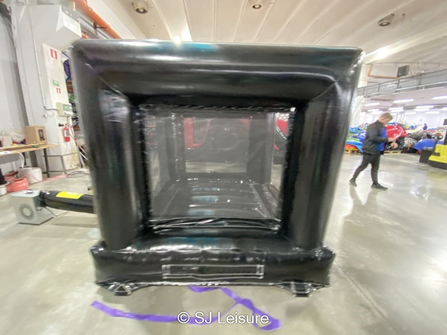 Mini Indoor Black Bouncy Castle - Bouncy Castle Hire | Inflatable & Fun ...