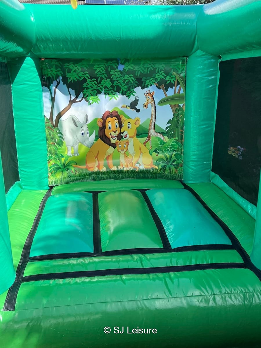 Mini Indoor Jungle Bouncy Castle - Bouncy Castle Hire | Inflatable ...