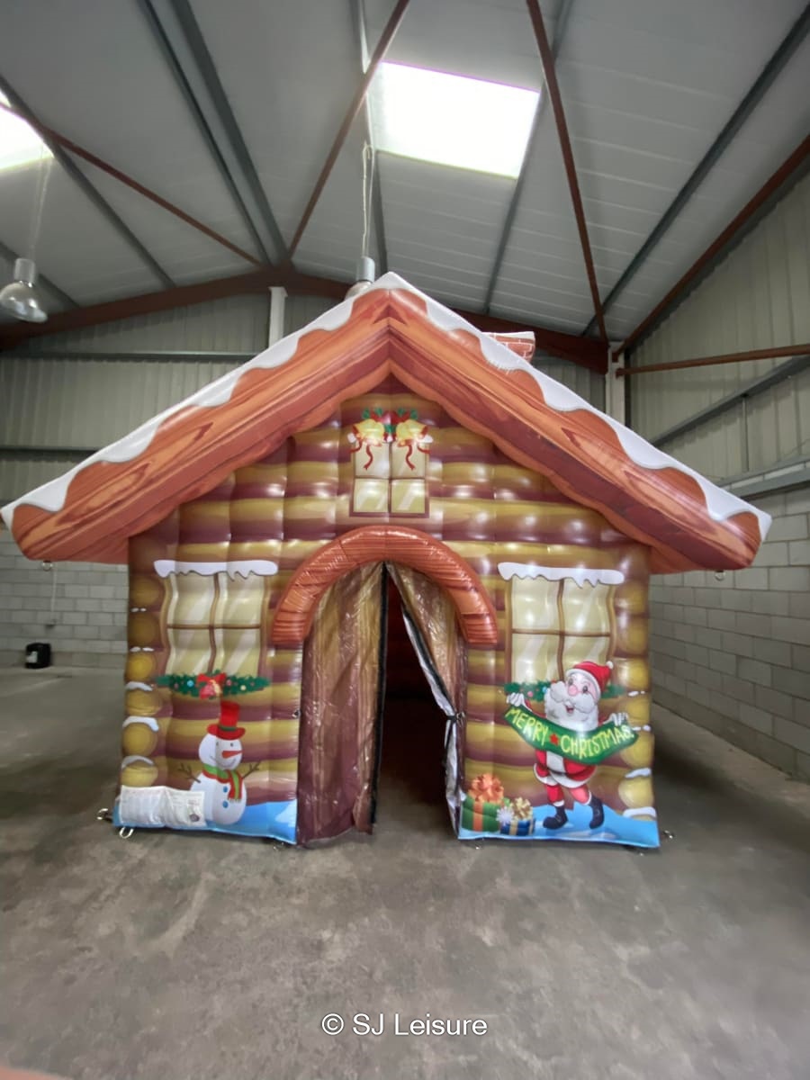 Santa's Log Cabin Grotto - Bouncy Castle Hire | Inflatable & Fun ...