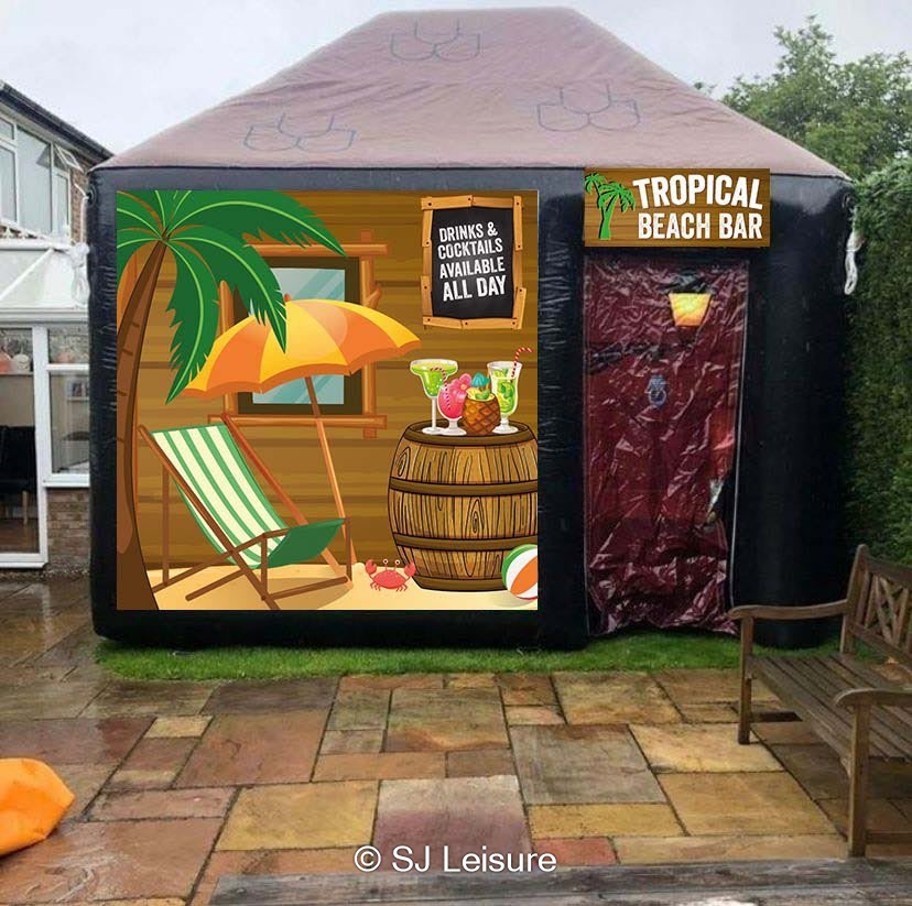 SJ's Leisure - Inflatable Beach Bar Hire | Cheshire